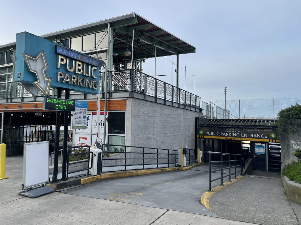 Parking for Market Place parking garage