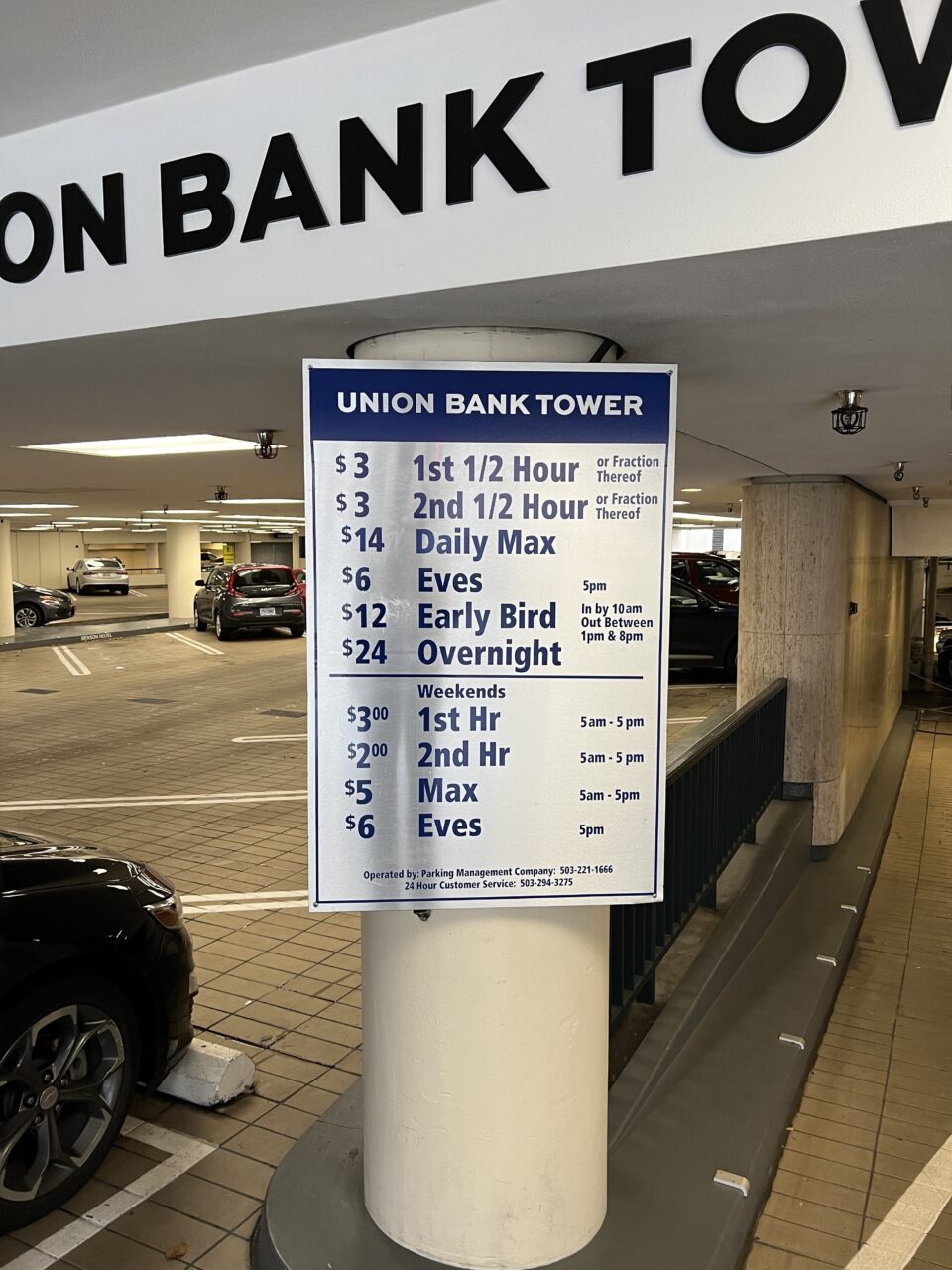 Parking for Union Bank Garage | ParkChirp | Reserve your spot!