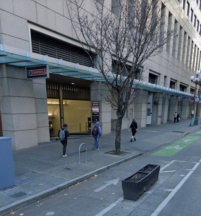 Parking for Century Square - Garage | ParkChirp | Seattle Parking