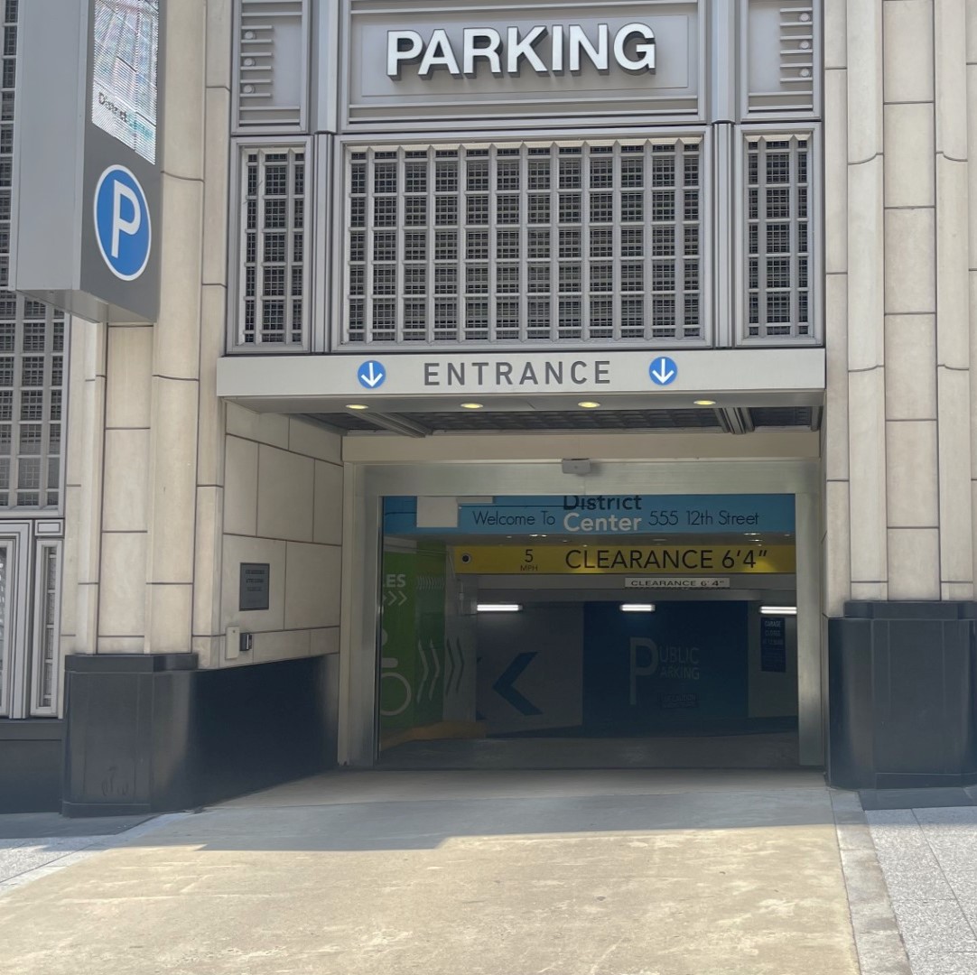 555 12th St NW - Garage | One Parking